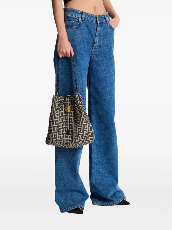 Balmain Sync Monogram Backpack - Multicolor