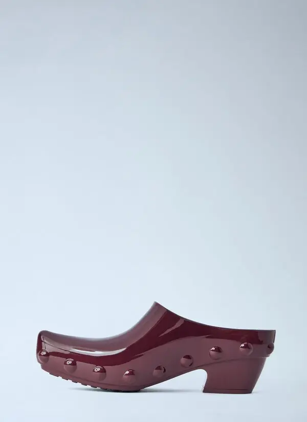 Bottega Veneta Gondola Studded Rubber Mules - Multicolor