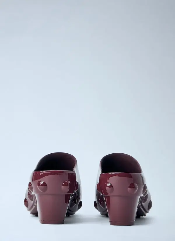 Bottega Veneta Gondola Studded Rubber Mules - Multicolor