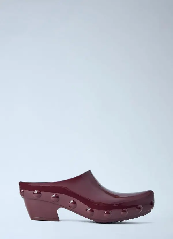 Bottega Veneta Gondola Studded Rubber Mules - Multicolor