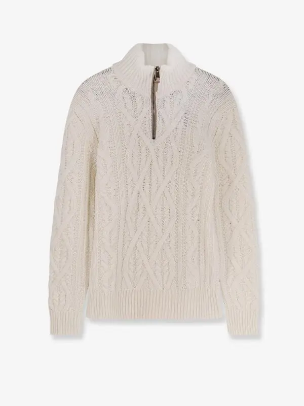 BOSS Harpreno Virgin Wool And Cashmere Sweater - Multicolor