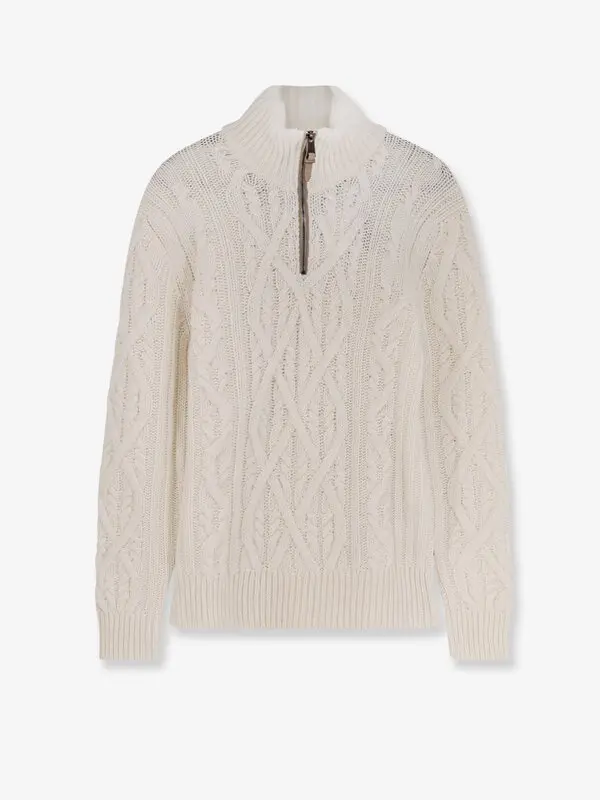 BOSS Harpreno Virgin Wool And Cashmere Sweater - Multicolor