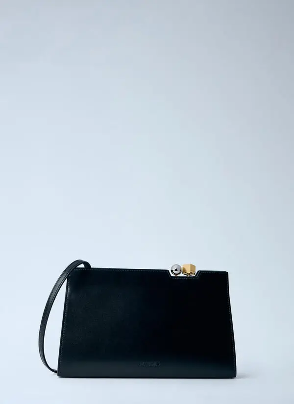 Jacquemus Le Salon Leather Shoulder Bag