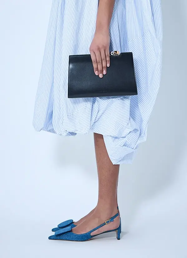 Jacquemus Le Salon Leather Shoulder Bag