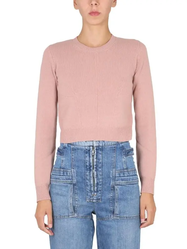 Stella McCartney Wool Jersey Pullover - Cream