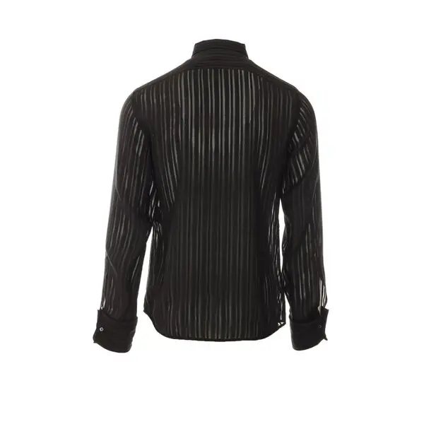 Gucci Striped Silk Gauze Shirt