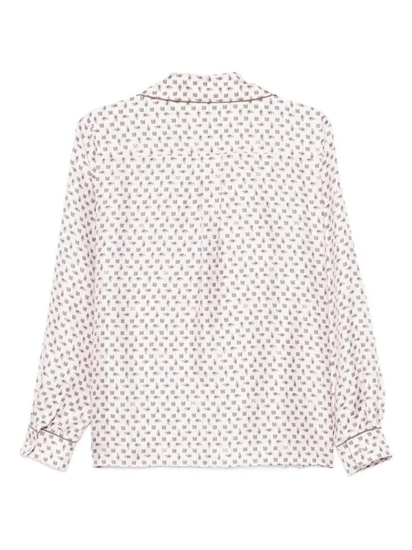 Max Mara Silk Printed Shirt - Multicolor