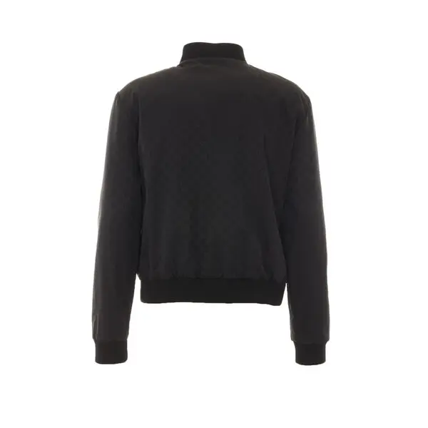 Gucci Lightweight Silk Faille Reversible Zipper Jacket