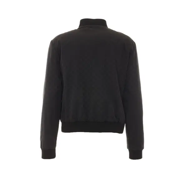Gucci Lightweight Silk Faille Reversible Zipper Jacket