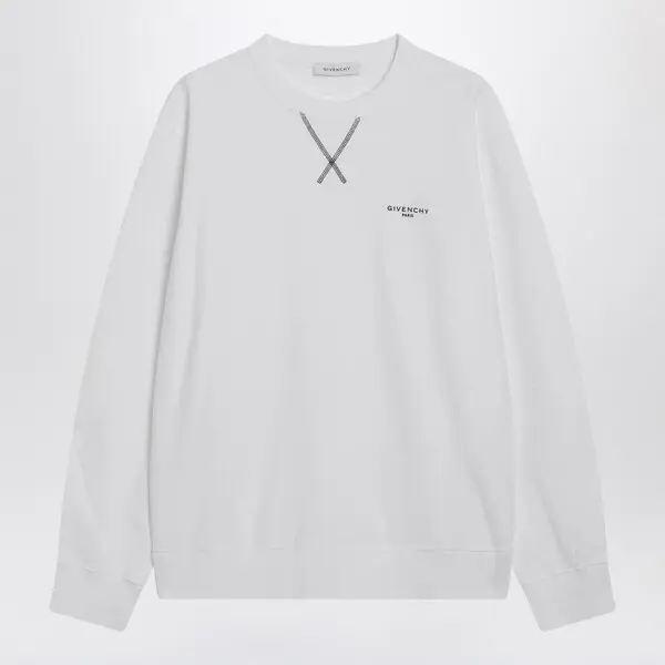Givenchy Couture Seam Sweatshirt With Embroidered Logo