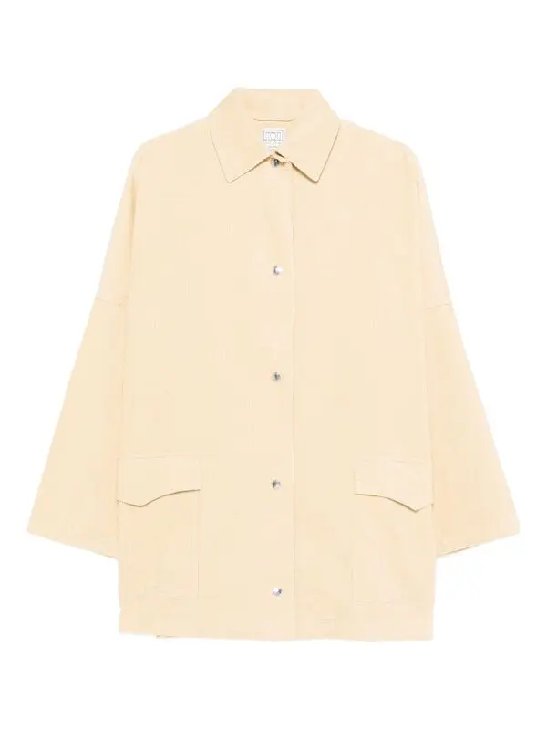 TOTEME Cotton Overshirt Jacket - Multicolor