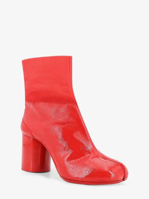 MAISON MARGIELA Leather Tabi Boots - Brown