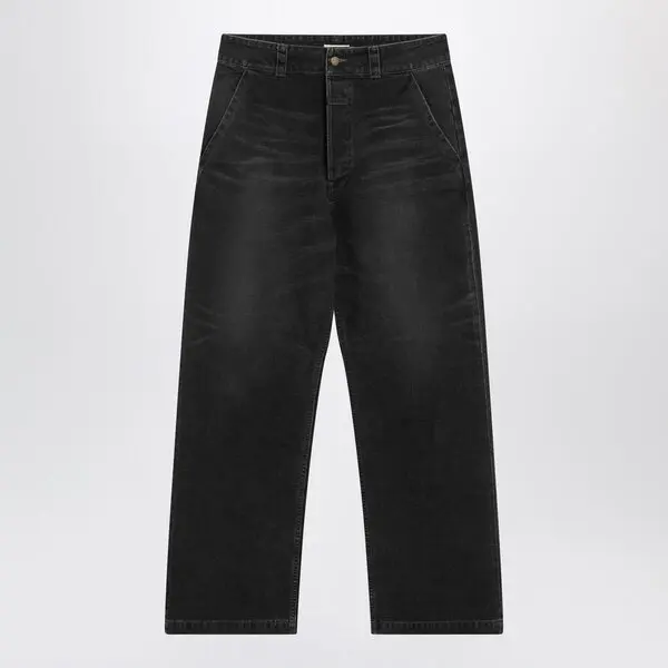 Fear Of God Washed-effect Denim Jeans - Black