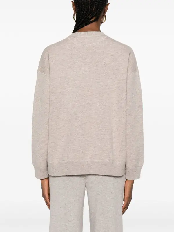 Max Mara Logo Crewneck Sweater - Multicolor