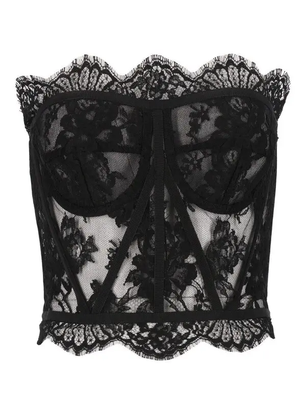 Dolce & Gabbana Chantilly Lace Bustier