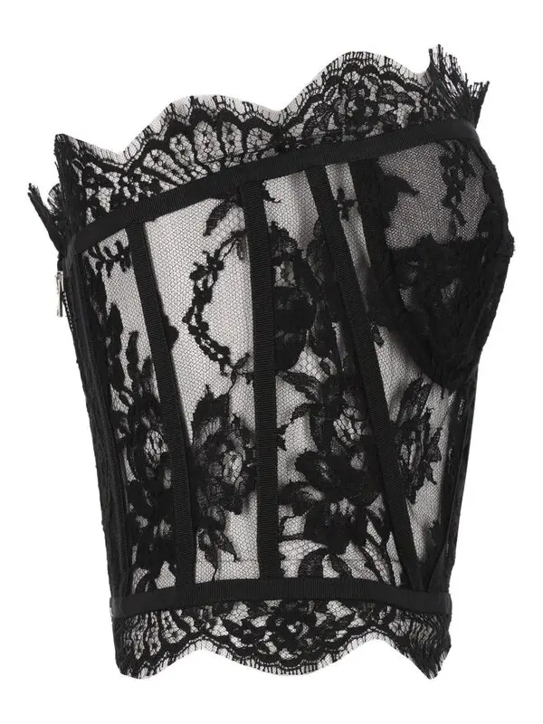 Dolce & Gabbana Chantilly Lace Bustier