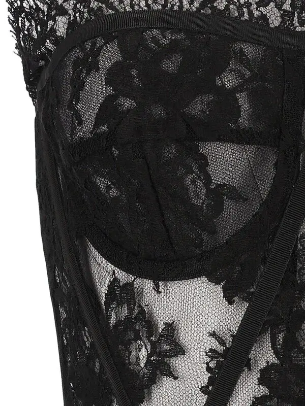 Dolce & Gabbana Chantilly Lace Bustier