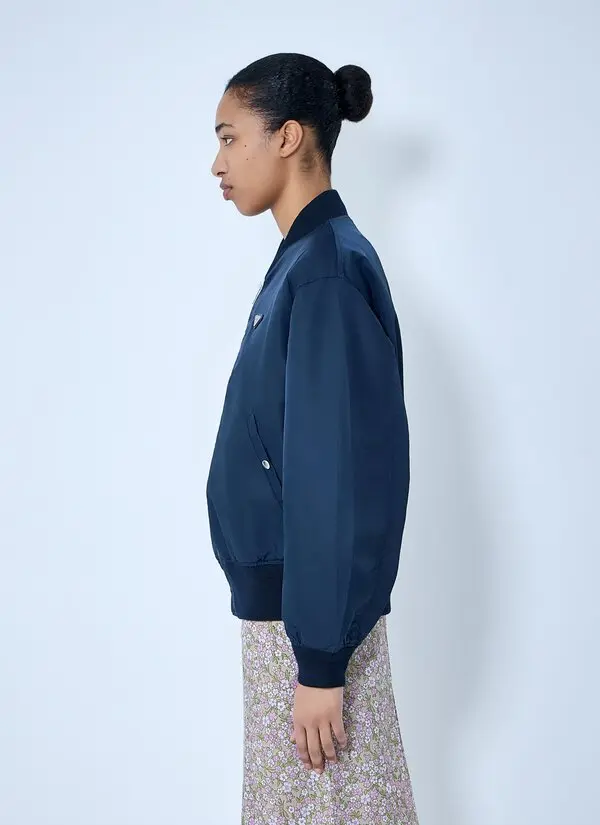 Prada Zip-up Bomber Jacket