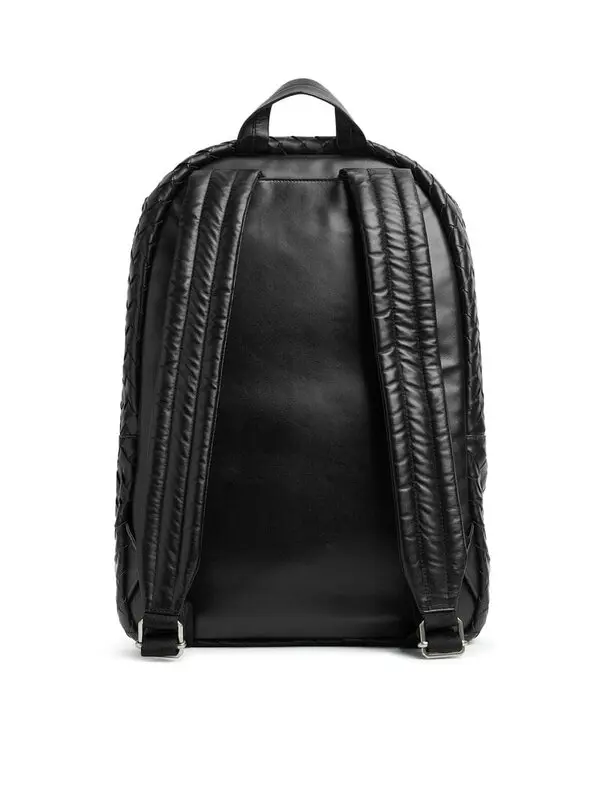 Bottega Veneta Intrecciato Backpack - Black