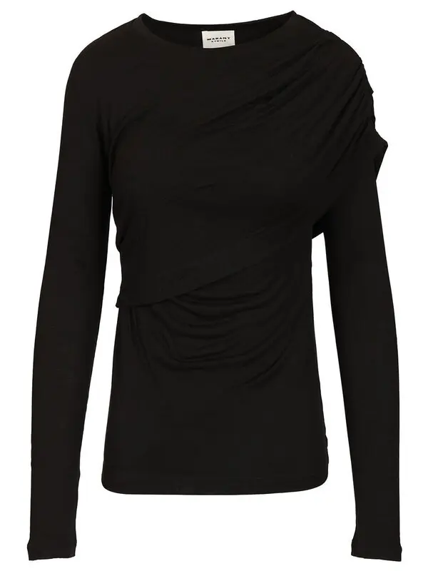 Isabel Marant Étoile Marant Dressi Jersey Top - Black