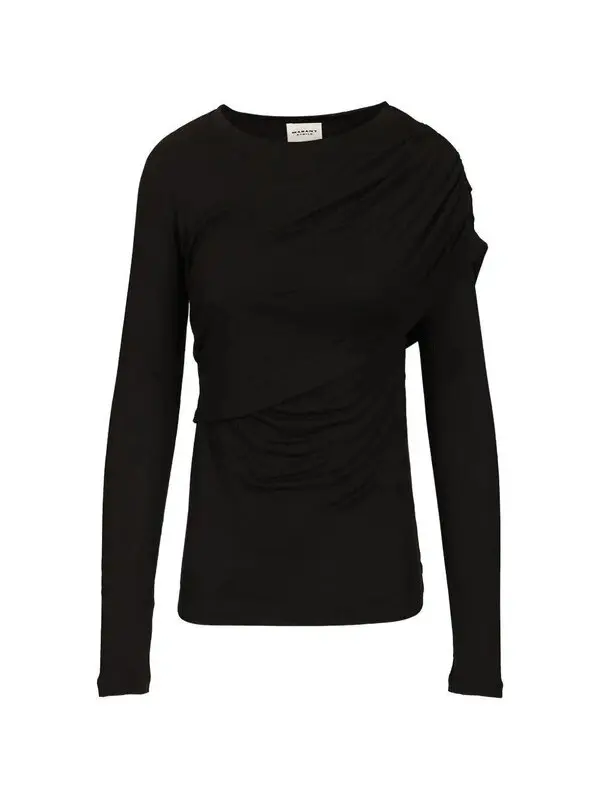 Isabel Marant Étoile Marant Dressi Jersey Top - Black