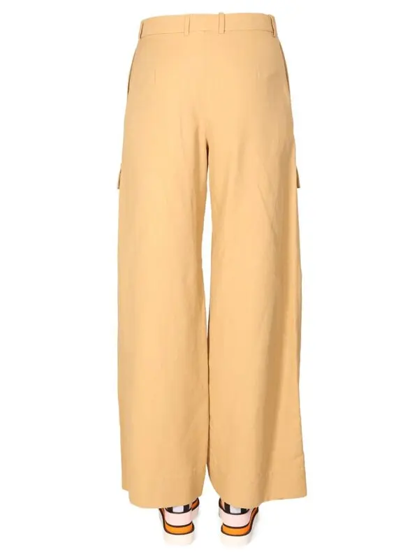 Stella McCartney Wide Leg Cargo Pants