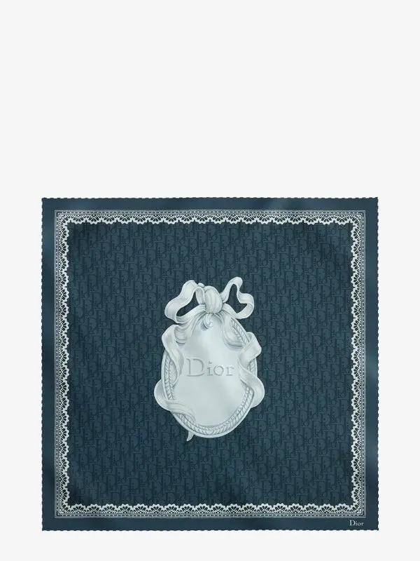 Dior Medaillon 70 Squared Silk Foulard - Multicolor