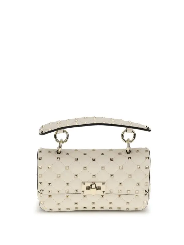 Valentino Garavani Rockstud Spike Mini Top Handle Bag In Nappa - Multicolor
