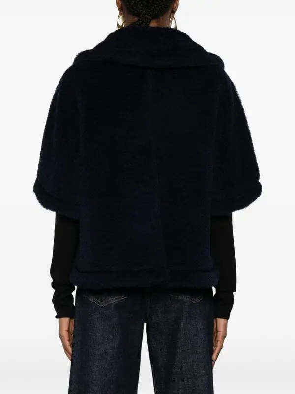 Max Mara Wool Cape - Multicolor