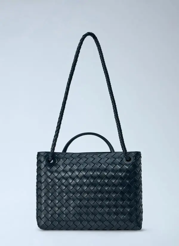 Bottega Veneta Andiamo Handbag - Black
