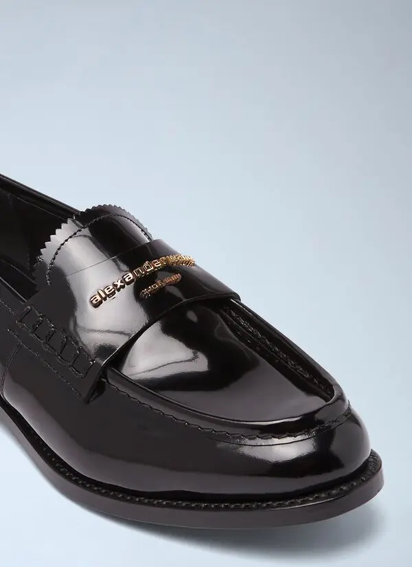 Alexander Wang Logo Slip-on Shoes