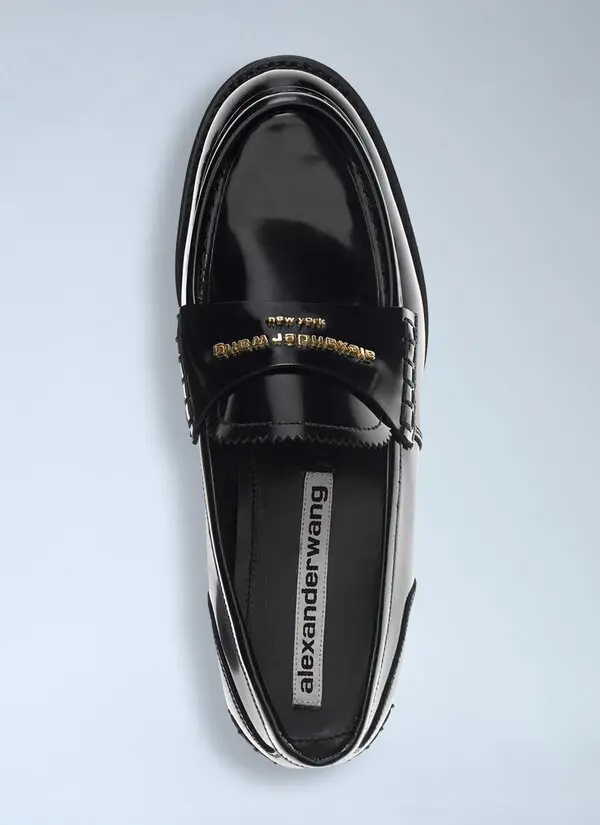 Alexander Wang Logo Slip-on Shoes