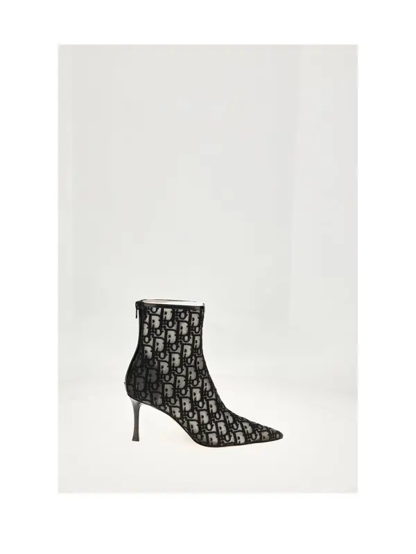 Dior Oblique Bootie - Black