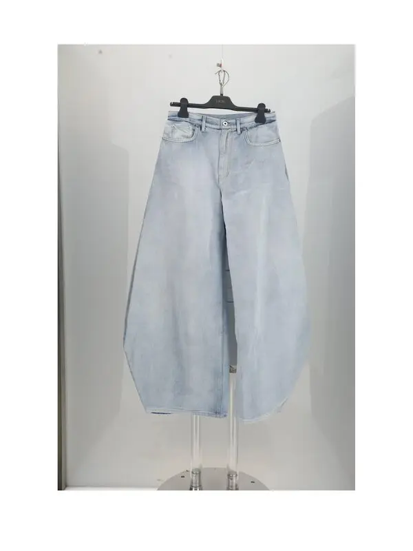 Dior Denim Sfilata Baggy Pants - Gray