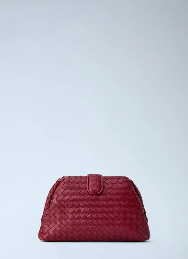 Bottega Veneta Small Lauren Shoulder Bag - Red