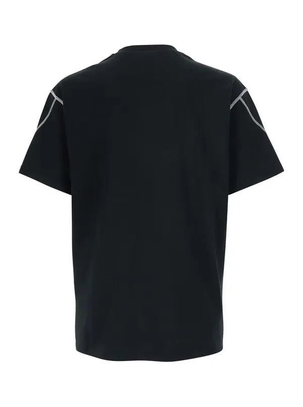 Givenchy T-shirt With Logo On The Front In Cotton - Black
