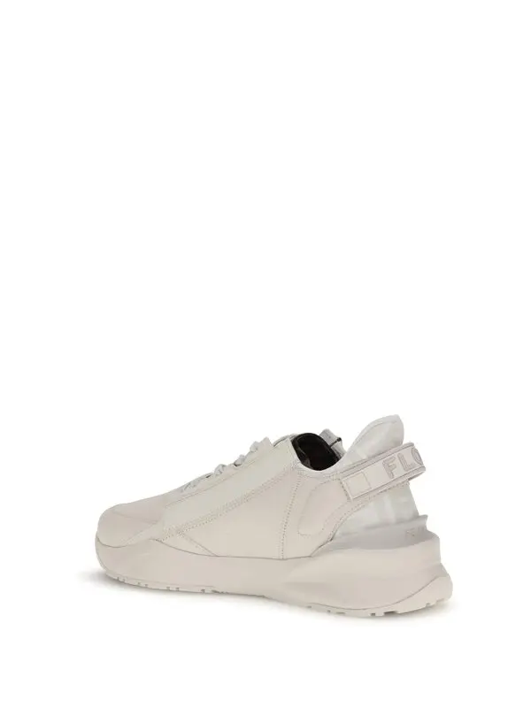 Fendi Flow Running Sneakers - White