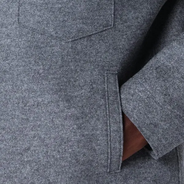 Harris Wharf London Light Grey Wool Jacket