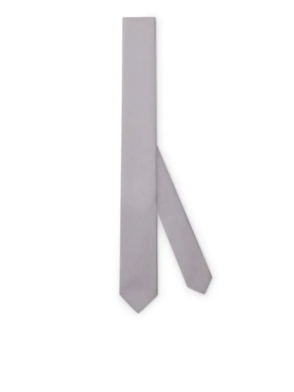 Gucci Silk Tie With Crepe Effect - Multicolor