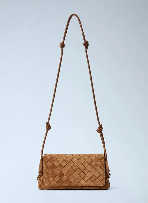 Bottega Veneta Notturno Shoulder Bag - Brown