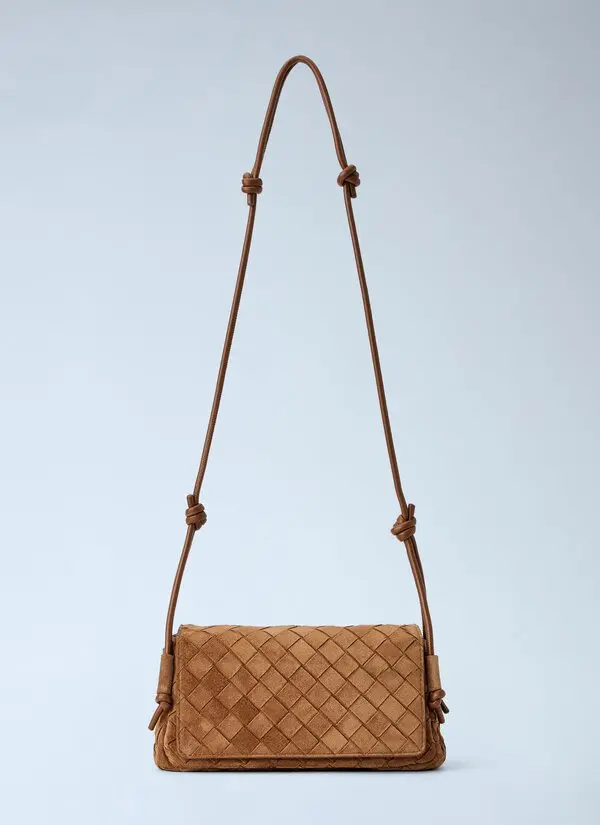 Bottega Veneta Notturno Shoulder Bag - Brown
