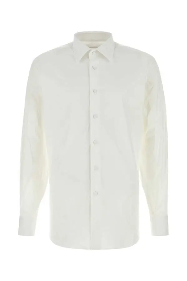 Prada Stretch Cotton Blend Shirt