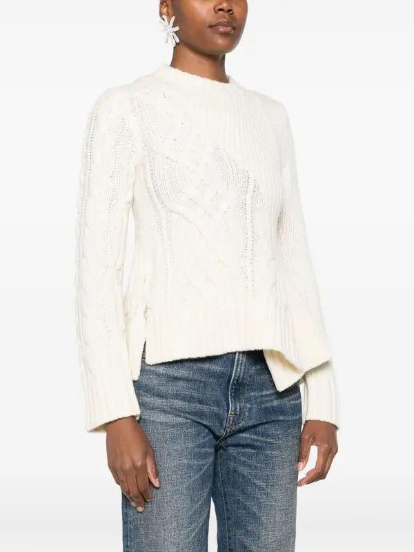 Sacai Wool Crewneck Sweater