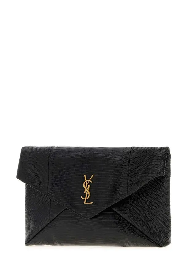 Saint Laurent Leather Clutch