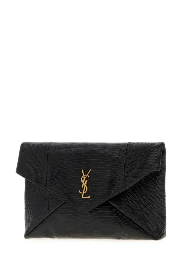 Saint Laurent Leather Clutch
