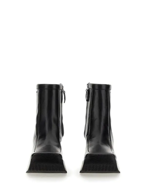Raf Simons Ankle Boot With Square Toe