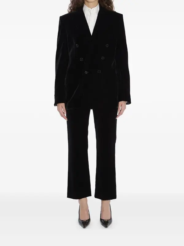 Saint Laurent Velvet Doulbe-breasted Jacket