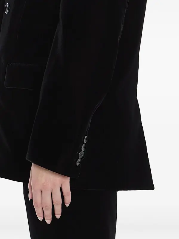 Saint Laurent Velvet Doulbe-breasted Jacket
