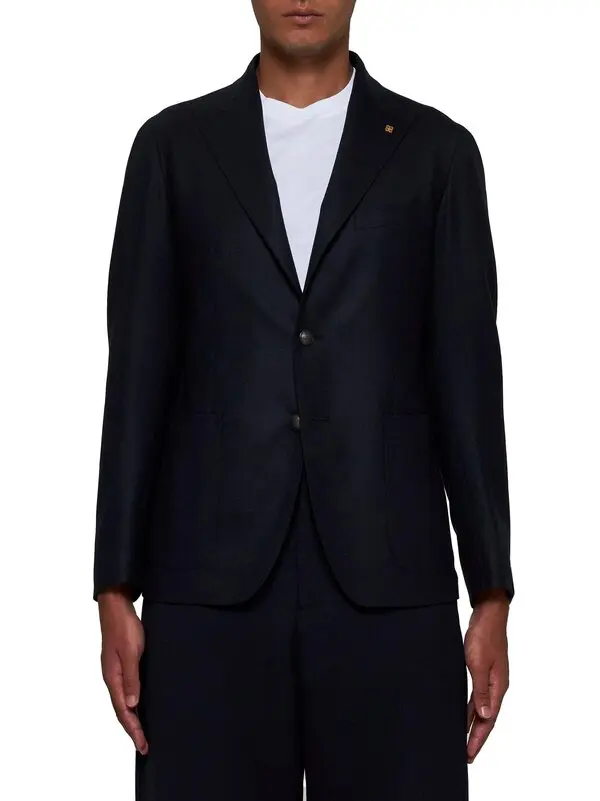 Tagliatore Montecarlo Wool And Cashmere Blazer