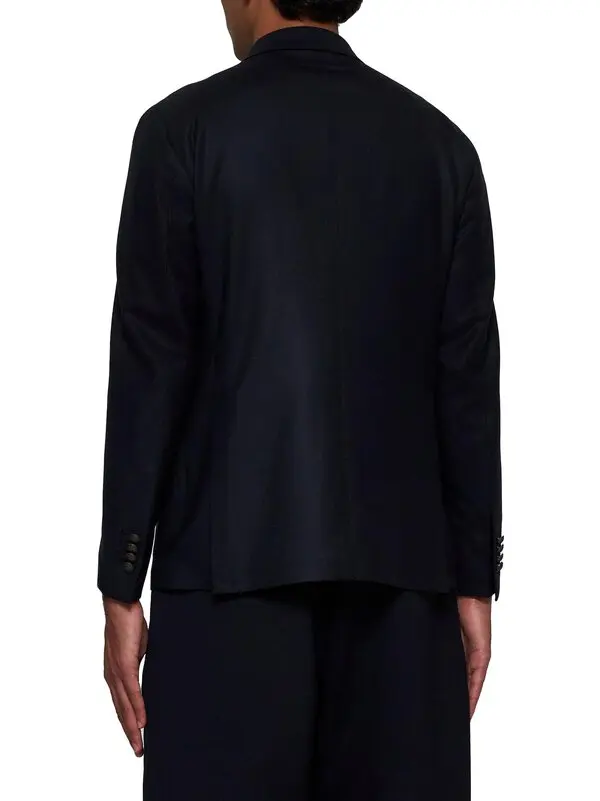 Tagliatore Montecarlo Wool And Cashmere Blazer